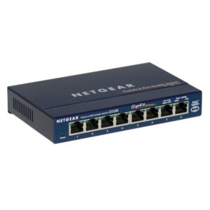 netgear gs108 prosafe 8 port gigabit switch retail boxed