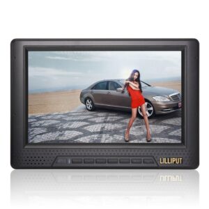 lilliput 668gl 70np/h/y 7" on-camera field hd monitor for dslr with hdmi ypbpr and composite input