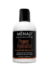 mËnaji power hydrator aftershave - razor burn relief - mens aftershave - razor bump and ingrown hair treatment - all natural - 4 fl oz