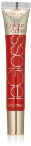 l’oréal paris colour riche le gloss, red ravishing, 0.4 fl. oz.