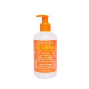 mixed chicks kids gentle conditioner with safflower seed oil for soft & manageable hair, 8 fl.oz.