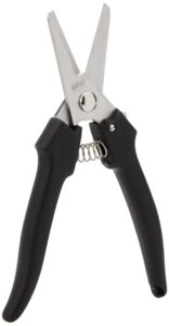 victorinox vic-40555 black kitchen shears 3" wire cutter locking blade