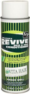 sullivans revive aerosol skin and hair conditioner 17oz 17 oz