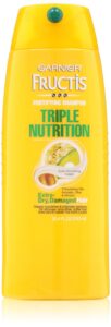 garnier fructis triple nutrition creamy shampoo, 25.40-fluid ounce