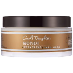 carol’s daughter monoi deeply repairing hair mask with monoi oil made from tahitian tiare gardenia flowers and coprah coconut oil and no parabens, 7 oz