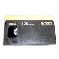 maxell dvp-126l dvcpro video tape 126 minute, large