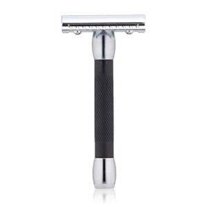 merkur black handled mk-30b double edge safety razor