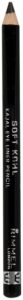 rimmel soft kohl eyeliner jet black (packaging may vary)