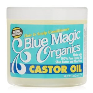 blue magic originals castor oil 12 ounce jar (340g)