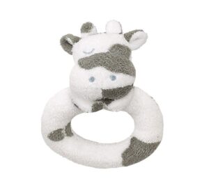 angel dear ring rattle cow