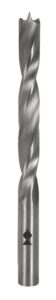 fisch fsf-321255 7/16-inch high speed steel double flute brad point drill bit