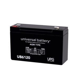 universal power group 6v 12ah ub6120 f1 battery