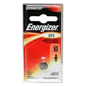 energizer 371bpz zero mercury battery - 1 pack