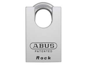 abus 83/55 55mm rock hardened steel body padlock close shackle abu8355cs