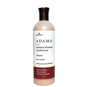 zion health adama ancient minerals conditioner original pear blossom, 16 fluid ounce