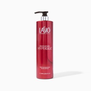 lasio - keratin-infused hypersilk replenishing keratin shampoo - 35.27 fl. oz - repair, restore & redefine hair care products - keratin shampoo sulfate free