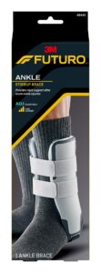 futuro stirrup ankle brace, ideal for sprains and strains, one size