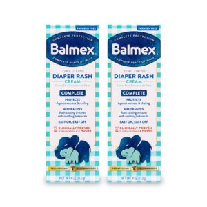 balmex diaper rash cream 4 oz. 2 pack