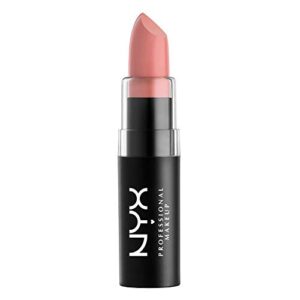 nyx professional makeup matte lipstick - euro trash (dark pink brown)