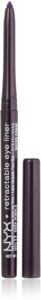 nyx professional makeup mechanical eyeliner pencil, deep purple