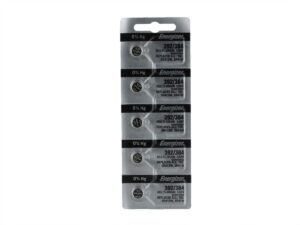 energizer 392/384 silver oxide battery: card of 5