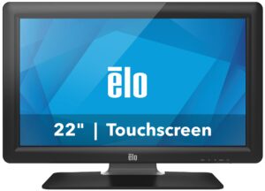 elo 2201l - 22" intellitouch touchscreen monitor with stand, 1024 x 768, black