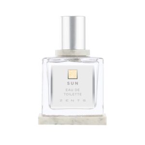 zents eau de parfum (sun) for women & men | long-lasting clean fragrance with vanilla, sandalwood & vetiver | warm & woody scent | 1.69 oz