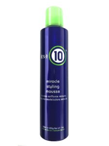 it's a 10 miracle styling mousse for unisex, 9 ounce