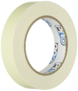 pro tapes pro-glow/llgrn0510 pro-glow glow in the dark tape, luminescent lime green