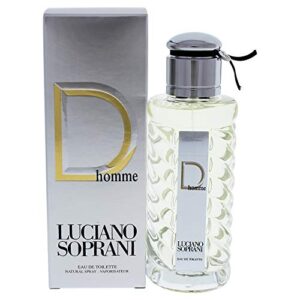 luciano soprani d eau de toilette spray for men, 3.4 ounce