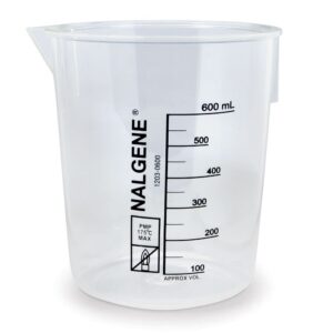 nalgene griffin beaker, low form, polymethylpentene, 600 ml