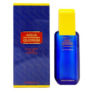 aqua quorum by antonio puig edt spray 3.4 oz for men