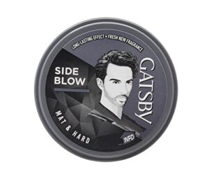 gatsby hair styling wax matt & hard 75g grey