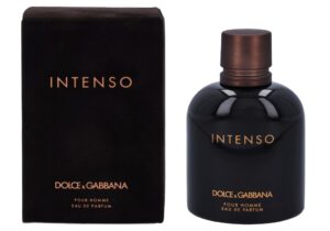 dolce & gabbana intenso eau de parfum spray for men, 4.2 ounce / 125 ml