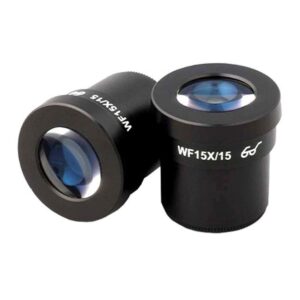 amscope ep15x30 pair of super widefield 15x microscope eyepieces (30mm)