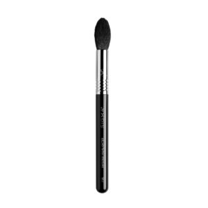 sigma beauty professional f35 tapered highlighter synthetic face makeup brush with sigmatech® fibers for highlighting and contouring