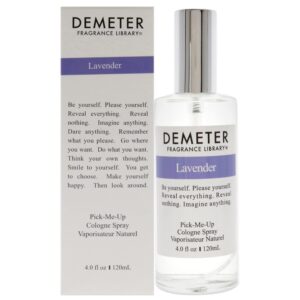 demeter unisex cologne spray, lavender, 4 ounce