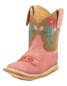 roper infants cowbabies cactus boot, tan, 1