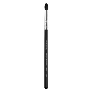 sigma beauty professional e45 eye makeup brush – small tapered eyeshadow blending brush with sigmatech® fibers for seamless eyeshadow blending, pointed eyeshadow brush for the perfect cut crease