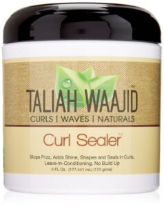 taliah waajid curls, waves and naturals curl sealer, 6 ounce