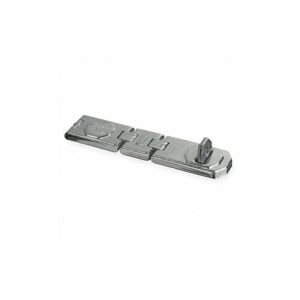 abus 110/195 c concealed hinge pin hasp, 7-3/4 inch, silver