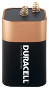 duracell mn908 6v non-rechargeable alkaline lantern batteries (1 pack)