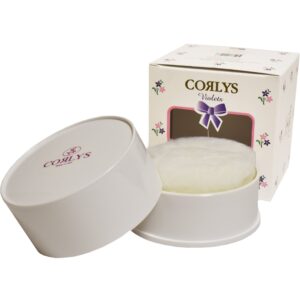 corlys dusting powder for women and children with puff 4 oz