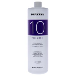 pravana creme developer 10 volume unisex treatment 33.8 oz i0105077