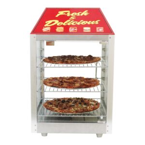 benchmark 51040 2 door warmer/merchandiser, 16" length x 16" width x 25-1/2" height