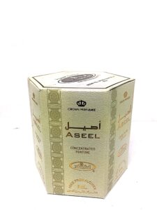 aseel - 6ml (.2oz) roll-on perfume oil by al-rehab (crown perfumes) (box of 6)