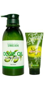 dream body olive oil 750ml + 100ml (duo set) by omagazee