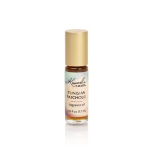 kuumba made tunisian patchouli fragrance oil roll-on 0.125 fl oz (3.7ml) | rollerball perfume | alcohol free