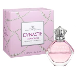 dynastie mademoiselle by princesse marina de bourbon - eau de parfum for women - opens with pear, mandarin orange and black currant - blended with peony - for joyful and fanciful ladies - 3.4 oz