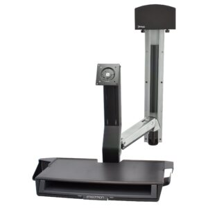 ergotron styleview multi component mount for cpu, flat panel display, mouse, keyboard 45-272-026